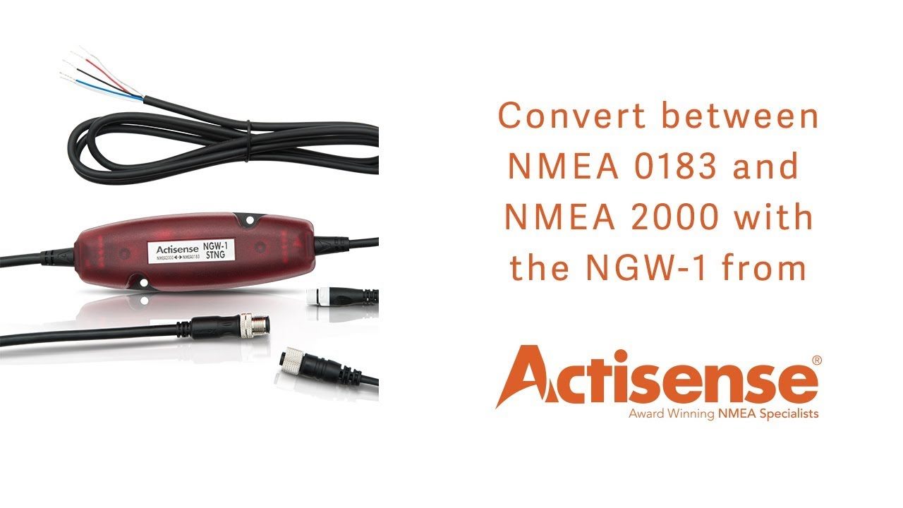 NGW-1 NMEA 0183 to NMEA 2000 Converter Gateway | Actisense